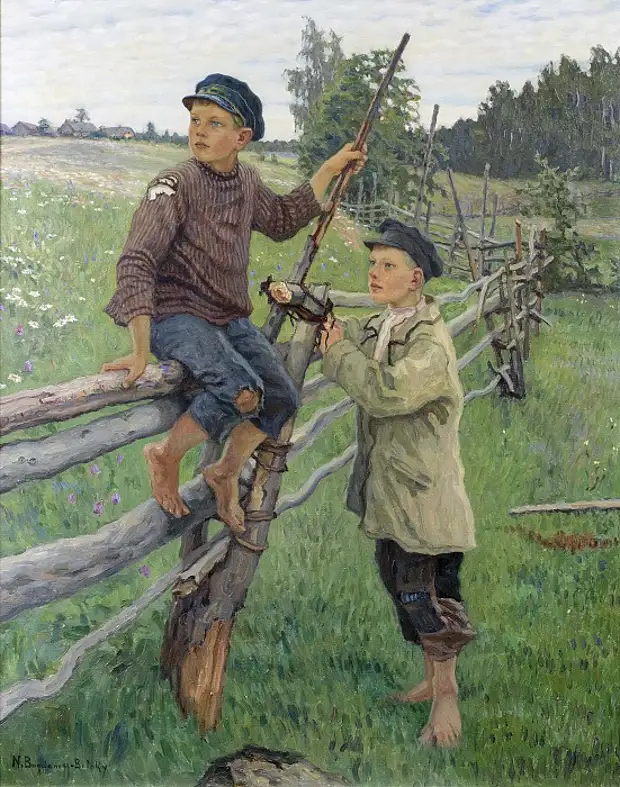 Bogdanov-Belsky ሥዕሎች