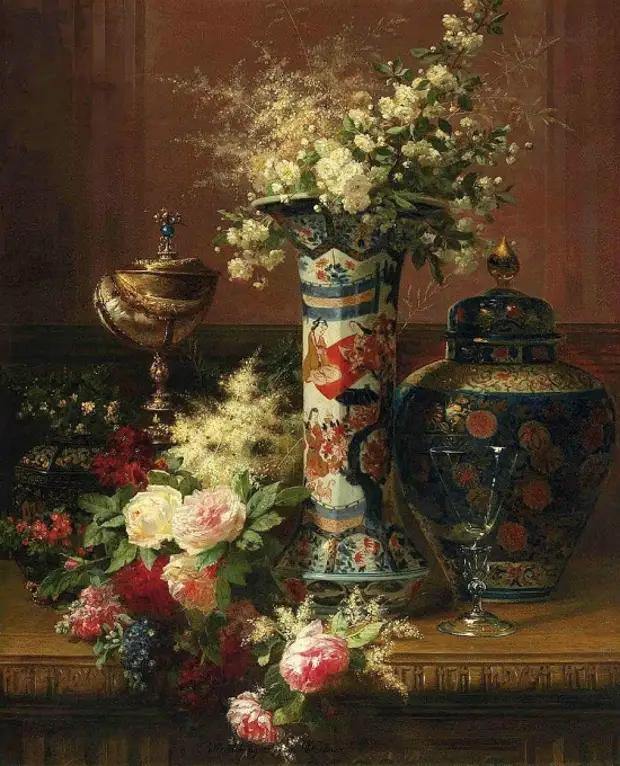 Yr artist Jean Baptiste Claude Robie (1821 - 1910)