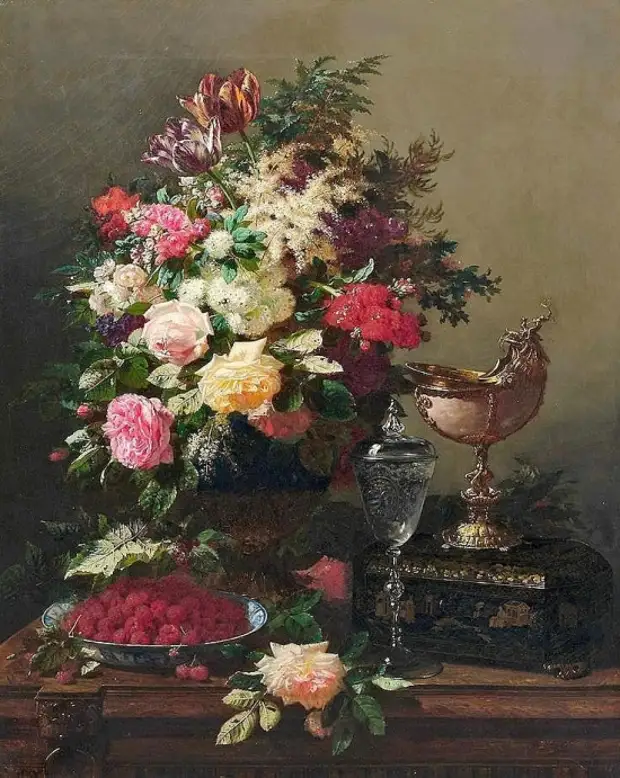 Kunstenaar Jean Baptiste Claude Robie (1821 - 1910)