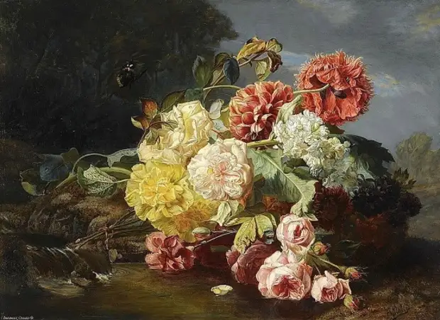 Kunstnik Jean Baptiste Claude Robie (1821 - 1910)