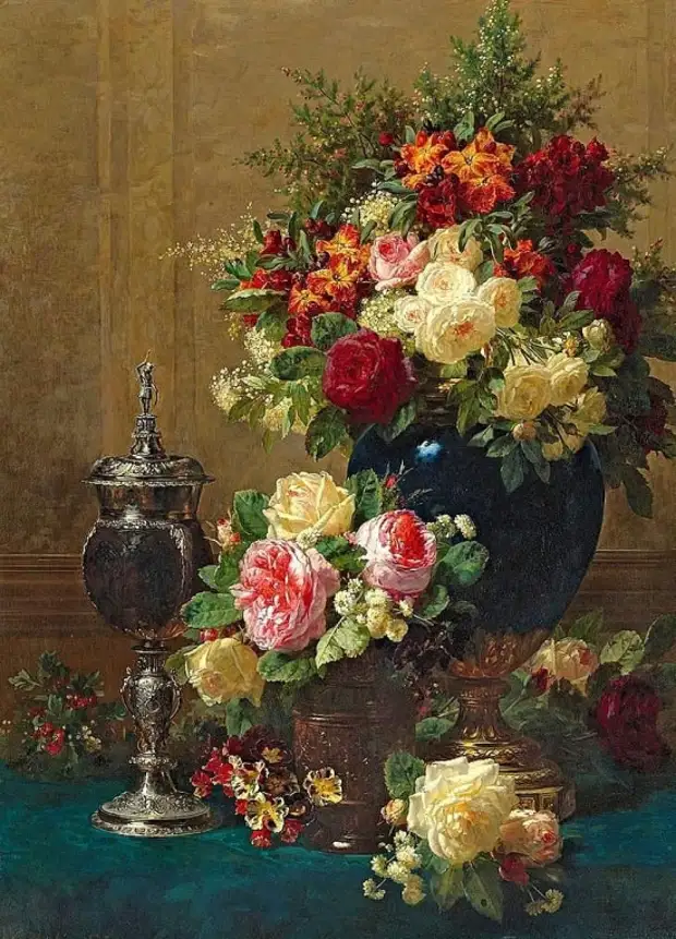 Artista Jean Baptiste Claude Robie (1821 - 1910)