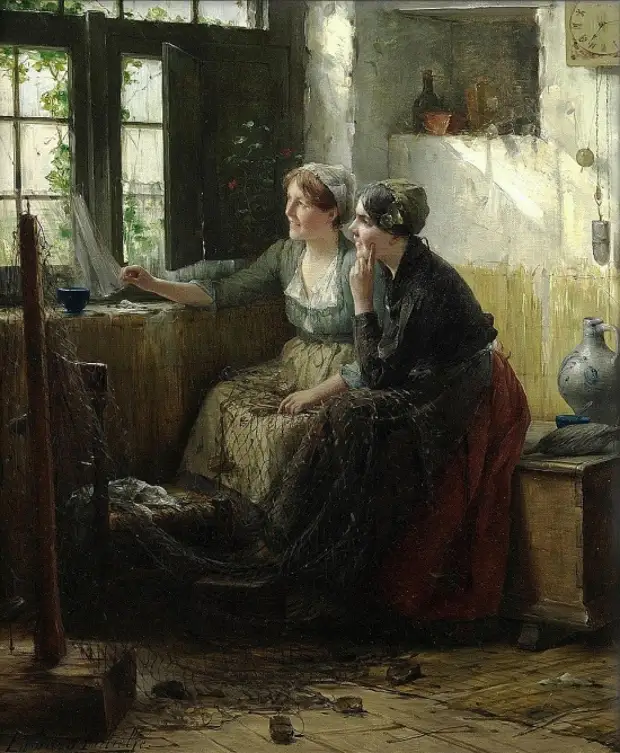 Konstnären Edward Antoon Portielje (1861-1949). Liten pjäs 