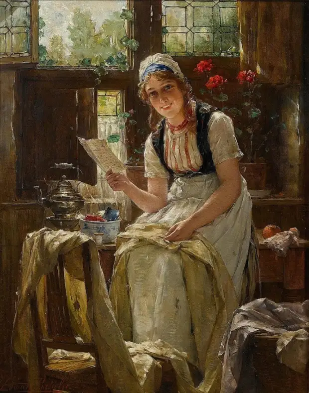 Edward Antoon Portielje artista (1861-1949). 