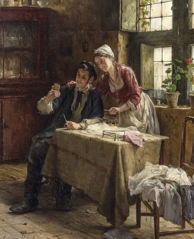 Edward Antoon Portielje artista (1861-1949). 