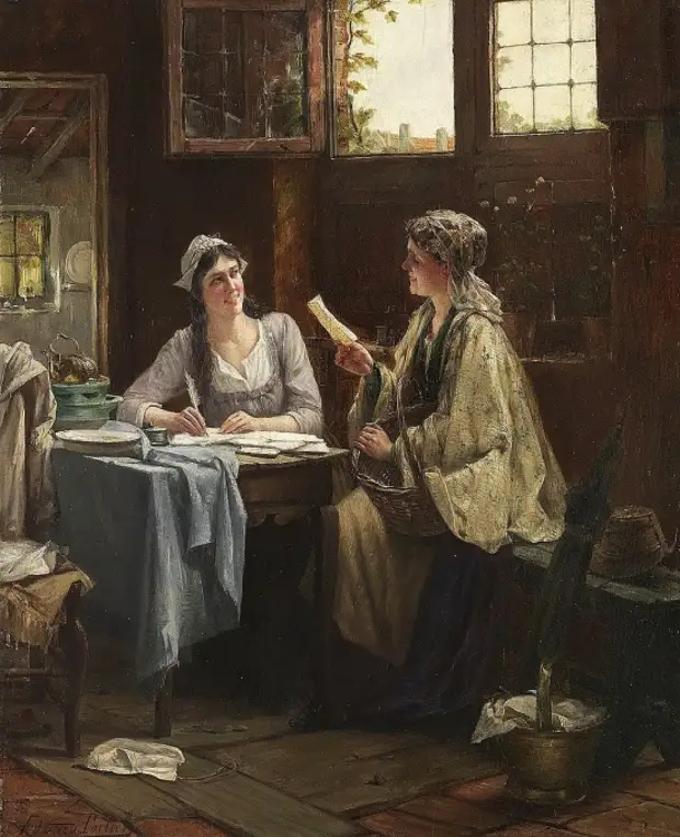 Aýdymçy Edward Antoon Portielje (1861-1949). Kiçijik oýun 