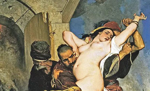 American Thinker (VS): Seksuele slavernij van blanke vrouwen door moslims in de beeldende kunst