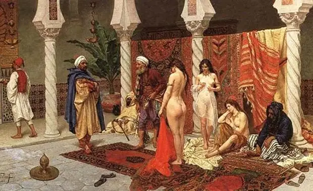 American Thinker (VS): Seksuele slavernij van blanke vrouwen door moslims in de beeldende kunst