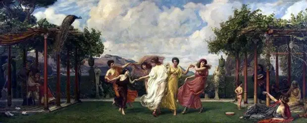 אַרטיסט Edward John Poynter (1836 - 1919). באַרד פון ענגליש געמעל