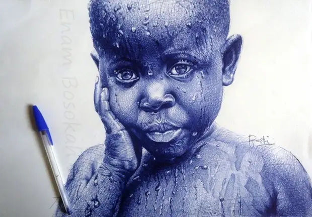 Dessins réalistes au stylo à bille (23 photos)