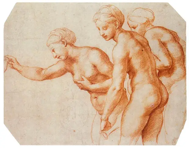 11. Raphael, sketch for