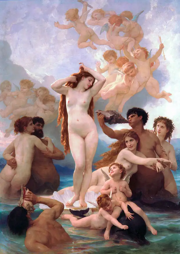 26. ທ້າວ Adolphe William Bouguereau,