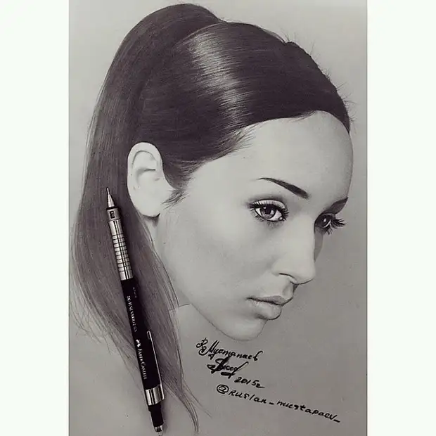 Alsu Ruslan Mustapaev, dibujo, artista