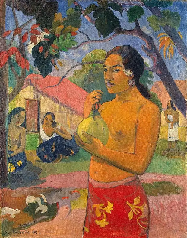 Mbiri ya Paul Gauguin, zowona, wojambula