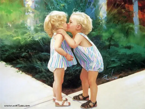 Artist Donald Zolan's Cuties