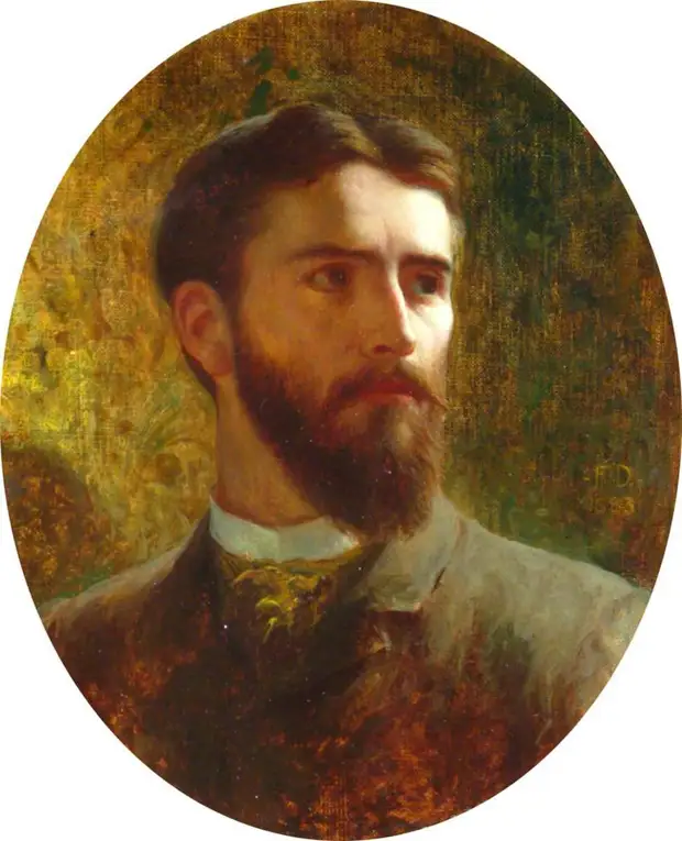 Sir Frank Bernard Dixie-Painting.