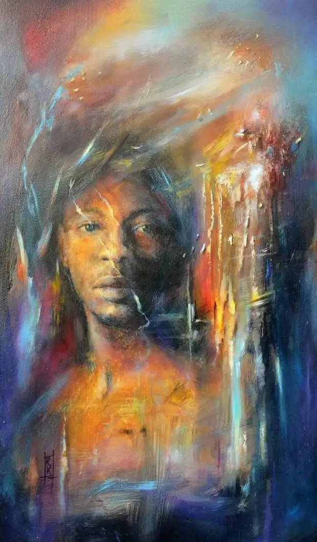 Artist o Algeria. Kamel Rekouane