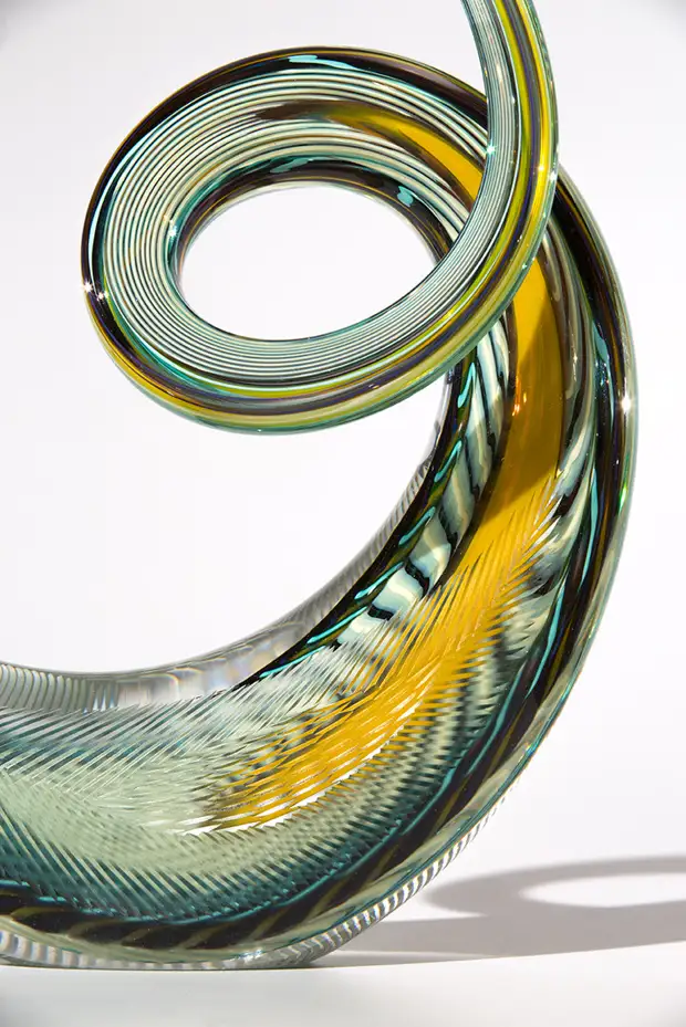 Glass worlds from the Italian artist art, glass