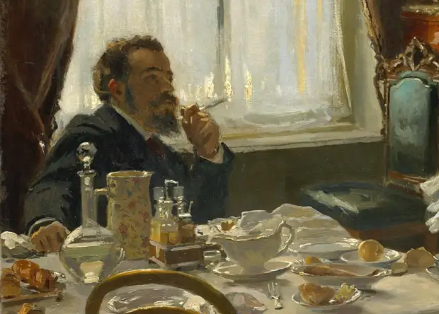 Wat dem Makovsky säi Bild „Zwou Mammen. Foster a léif Mamm 