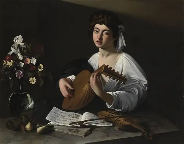 Lute player