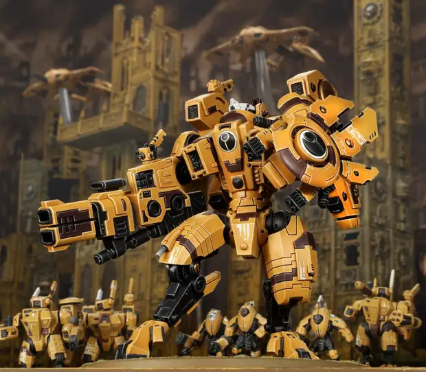 Hirviöitä ja ajoneuvoja pienoiskoossa Warhammerin maailmasta 40 000 Warhammer 40 000, miniatyyri