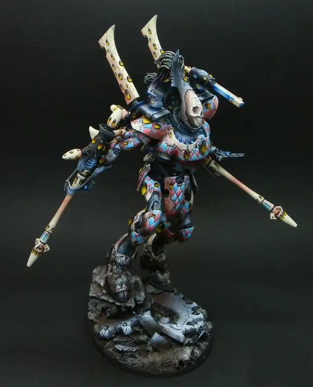 Monstr ak machin nan Miniatures soti nan mond lan nan vaame 40,000 vaame 40,000, Miniature