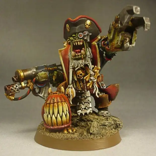 Hirviöitä ja ajoneuvoja pienoiskoossa Warhammerin maailmasta 40 000 Warhammer 40 000, miniatyyri