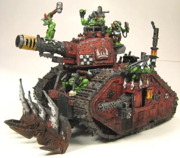 Monsters en voertuie in miniature uit die wêreld van Warhammer 40,000 Warhammer 40,000, miniatuur