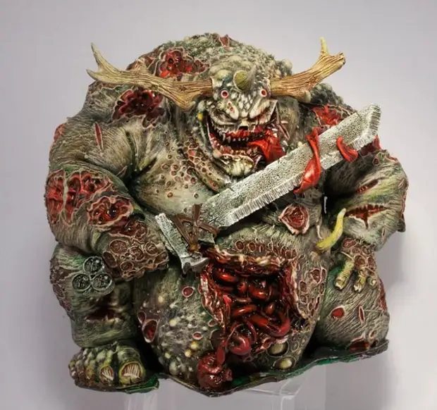 Monstr ak machin nan Miniatures soti nan mond lan nan vaame 40,000 vaame 40,000, Miniature