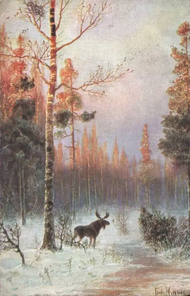 HUNTING PAINTING OF COUNT MURAVYOV.