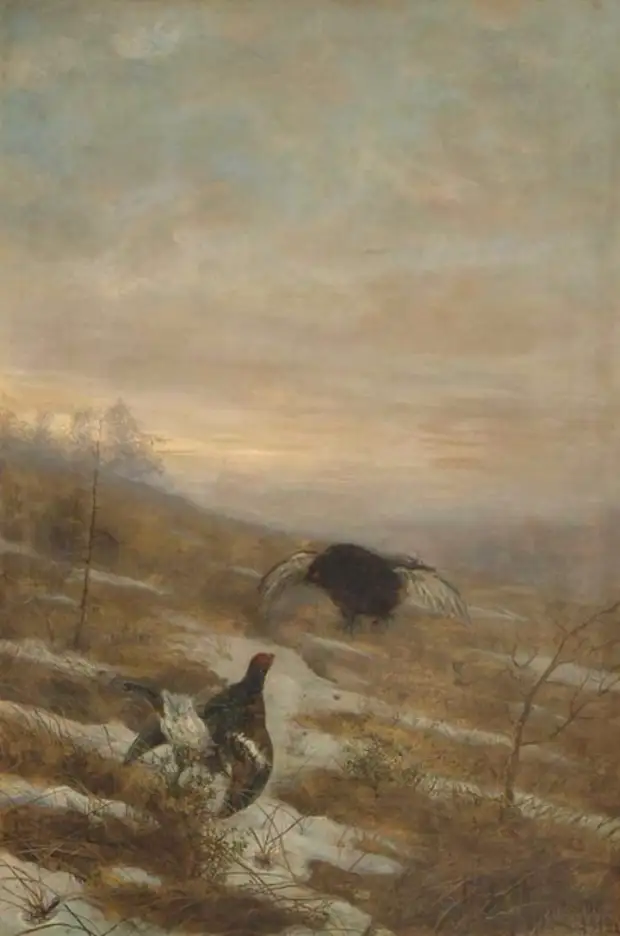 HUNTING PAINTING OF COUNT MURAVYOV.