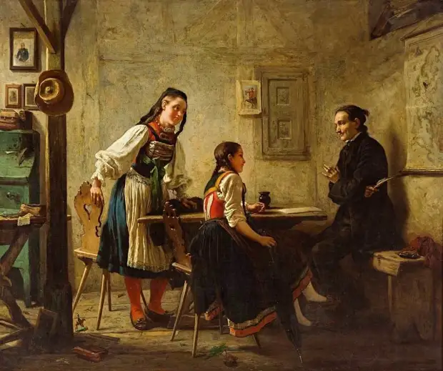 Artysta Hubner Carl Wilhelm (Hubner Karl Wilhelm)