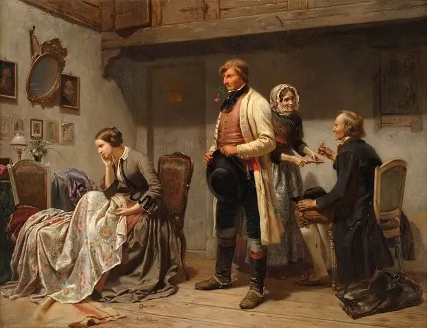 Artysta Hubner Carl Wilhelm (Hubner Karl Wilhelm)