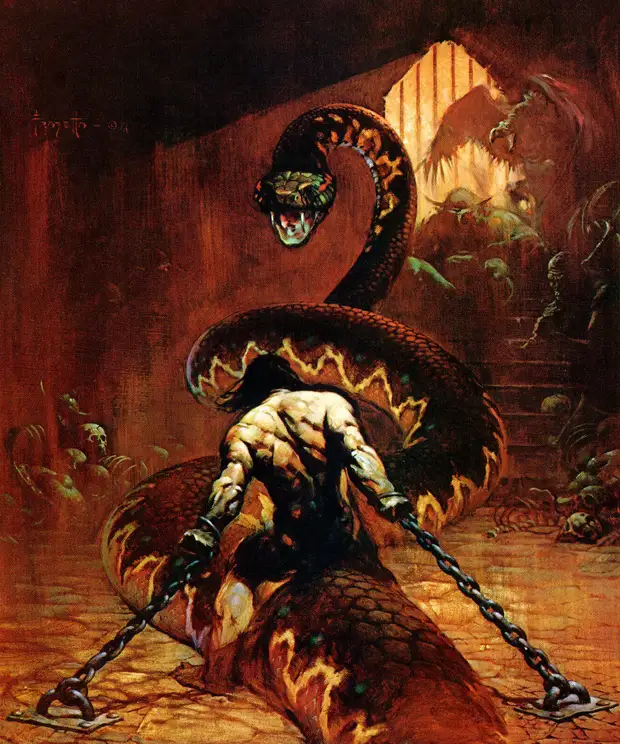 Frank Frazetta artea, historia, margolanak, artistak