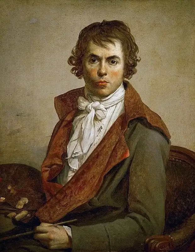 Kënschtler Jacques -Louis David (1748 - 1825). Onrouegt Häerz vu Frankräich