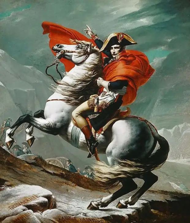 Kënschtler Jacques -Louis David (1748 - 1825). Onrouegt Häerz vu Frankräich