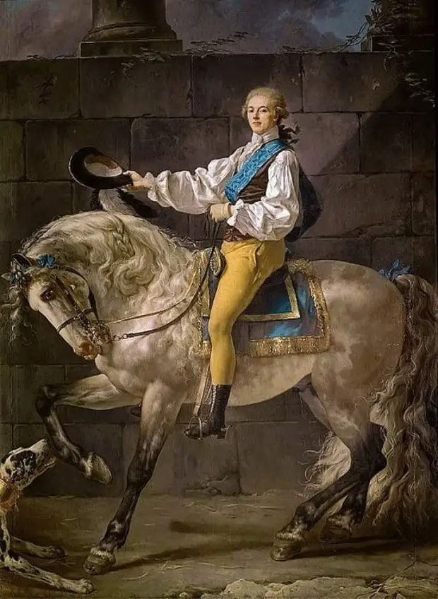 Kënschtler Jacques -Louis David (1748 - 1825). Onrouegt Häerz vu Frankräich