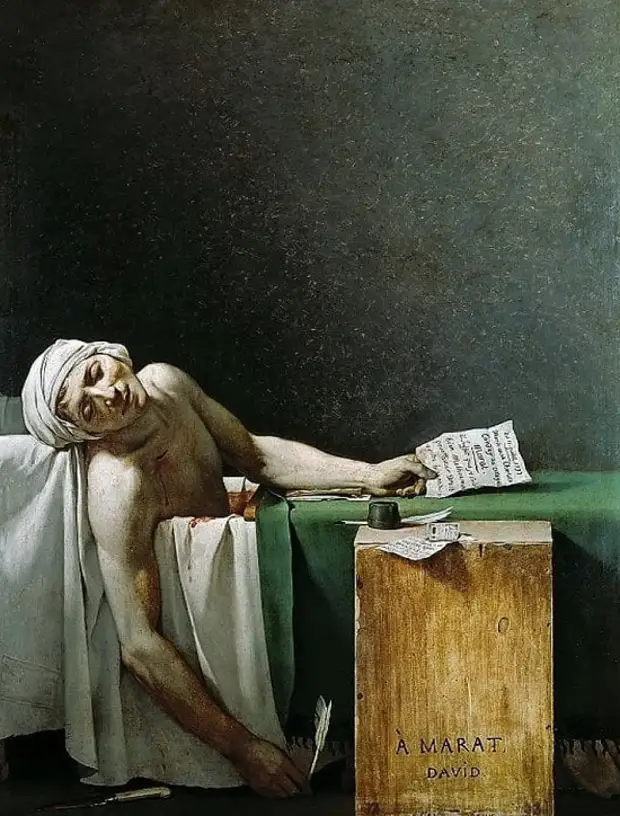 Kënschtler Jacques -Louis David (1748 - 1825). Onrouegt Häerz vu Frankräich