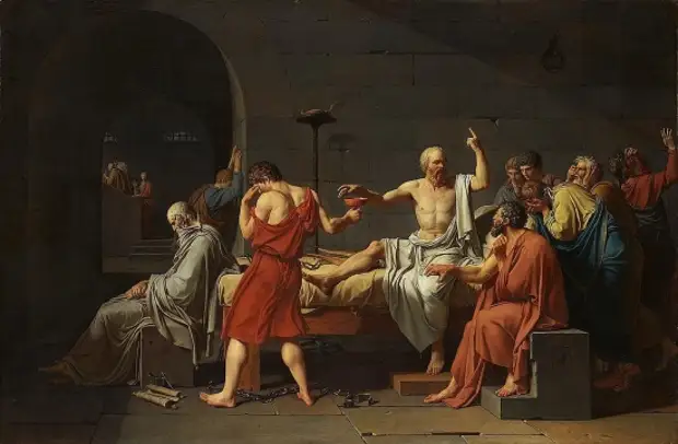 Kënschtler Jacques -Louis David (1748 - 1825). Onrouegt Häerz vu Frankräich