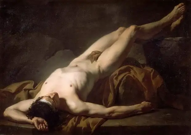 Kënschtler Jacques -Louis David (1748 - 1825). Onrouegt Häerz vu Frankräich