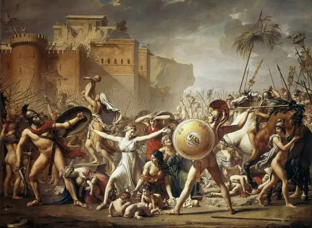 Kënschtler Jacques -Louis David (1748 - 1825). Onrouegt Häerz vu Frankräich