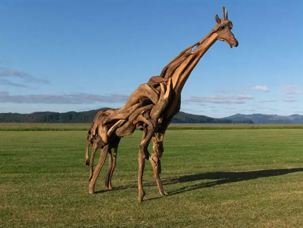 Die erstaunlichsten Treibholzskulpturen Kunst, Treibholz, Skulpturen