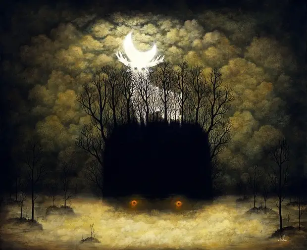 Дитинство Andy Kehoe, Лісові духи