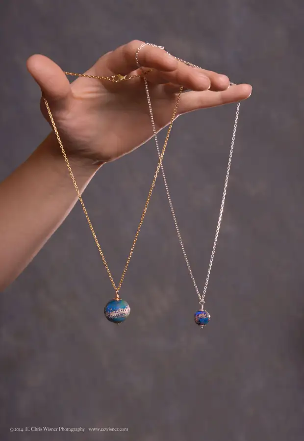 ከሟቹ pendant አመድ ጋር pendants ፣ አመድ