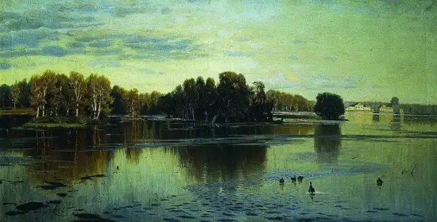 Artista Vladimir Orlovsky (1842 - 1914). Mestre del panorama acadèmic rus