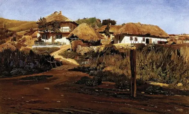 Artista Vladimir Orlovsky (1842 - 1914). Mestre del panorama acadèmic rus