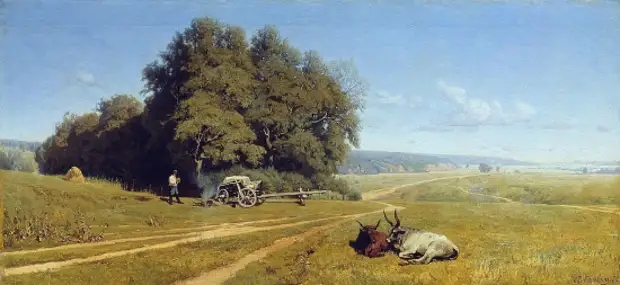 Artista Vladimir Orlovsky (1842 - 1914). Mestre del panorama acadèmic rus