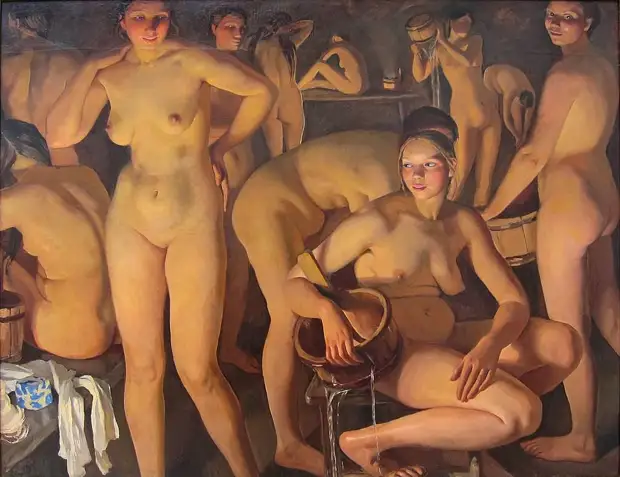 Zinaida Serebryakova - ອາບນໍ້າ