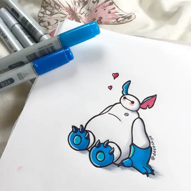 Baymax - Aranpo. Baymax, awọn aworan, robot