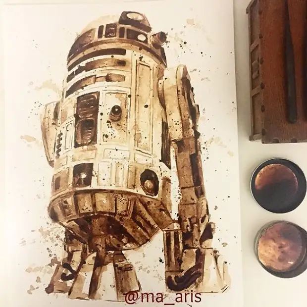 Kopi R2D2, gambar