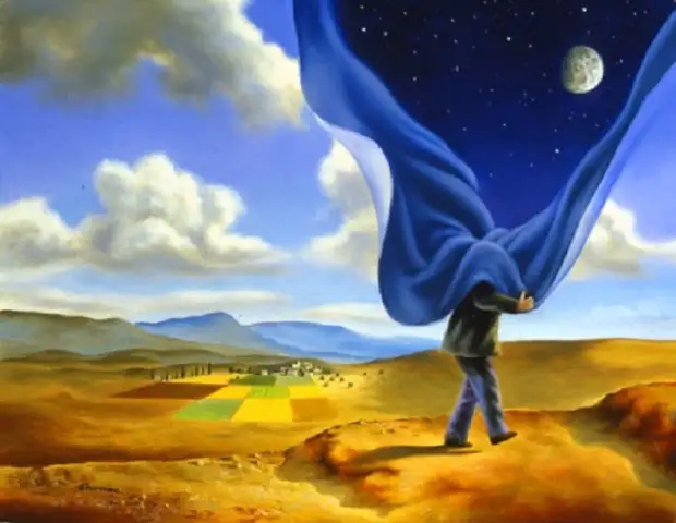 Pintor surrealista. Samy charnine